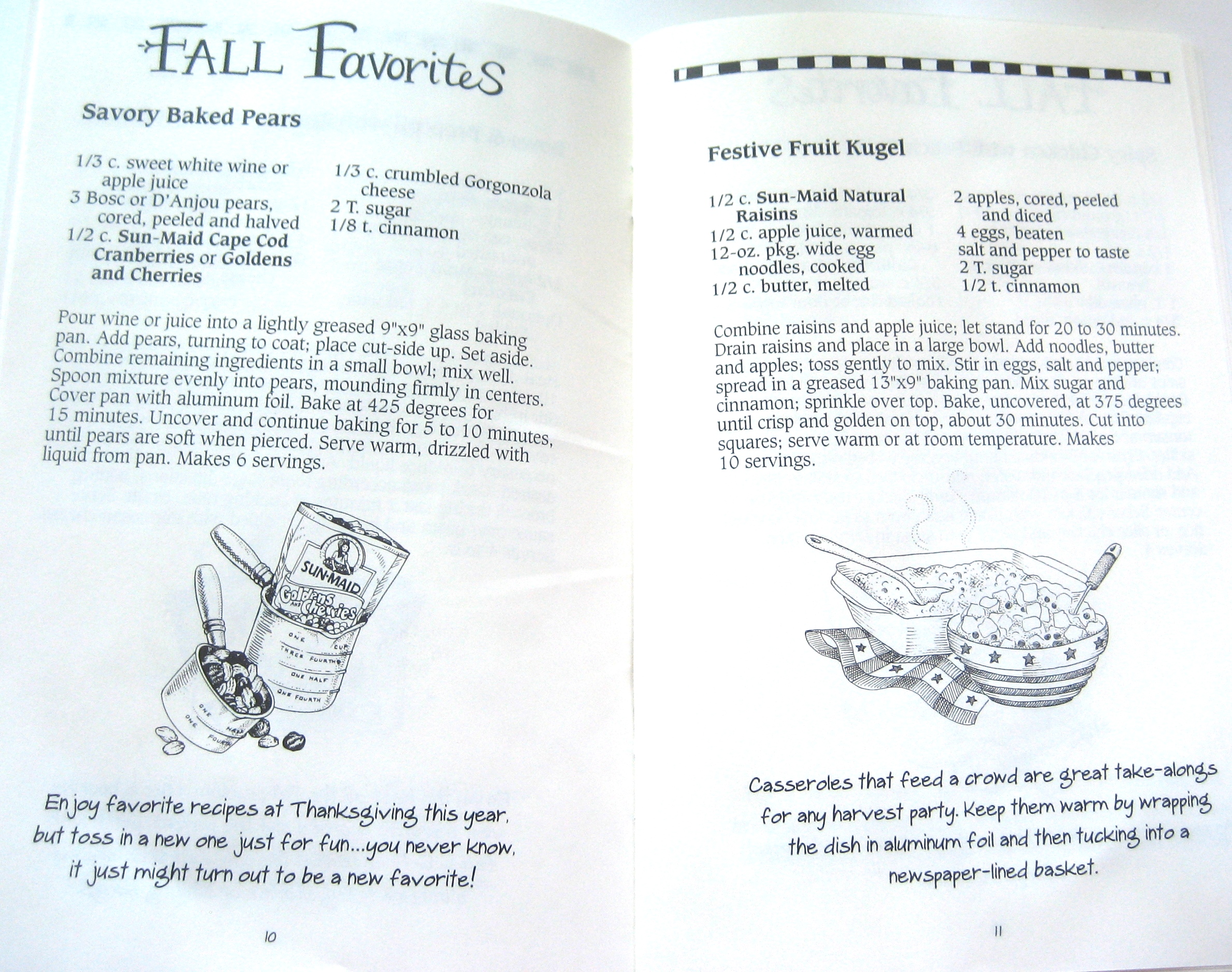 Peek Inside Gooseberry Patch Fall Favorites Cookbook | Create With Joy