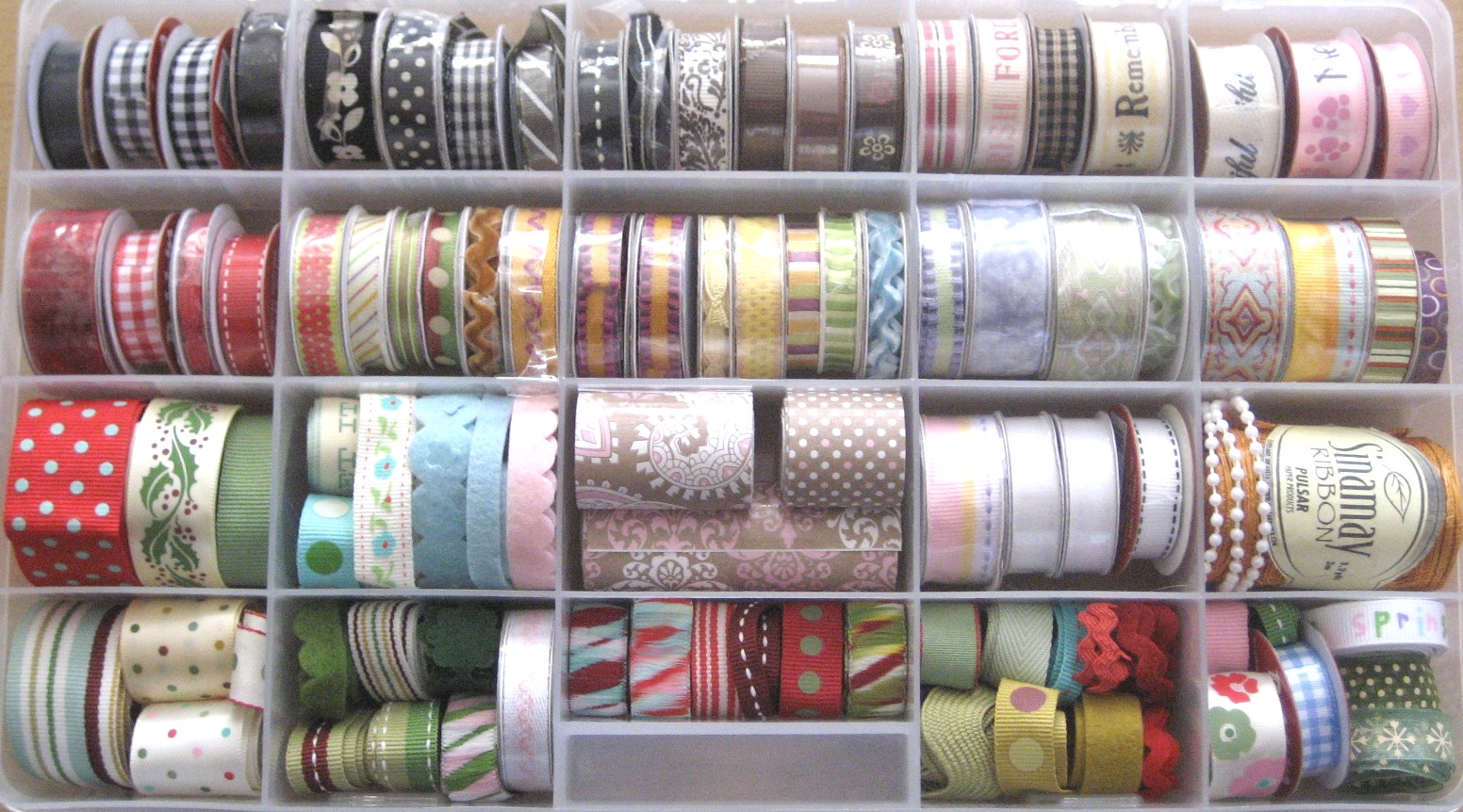 Organization: Ribbon Storage Part 1 | Create With Joy